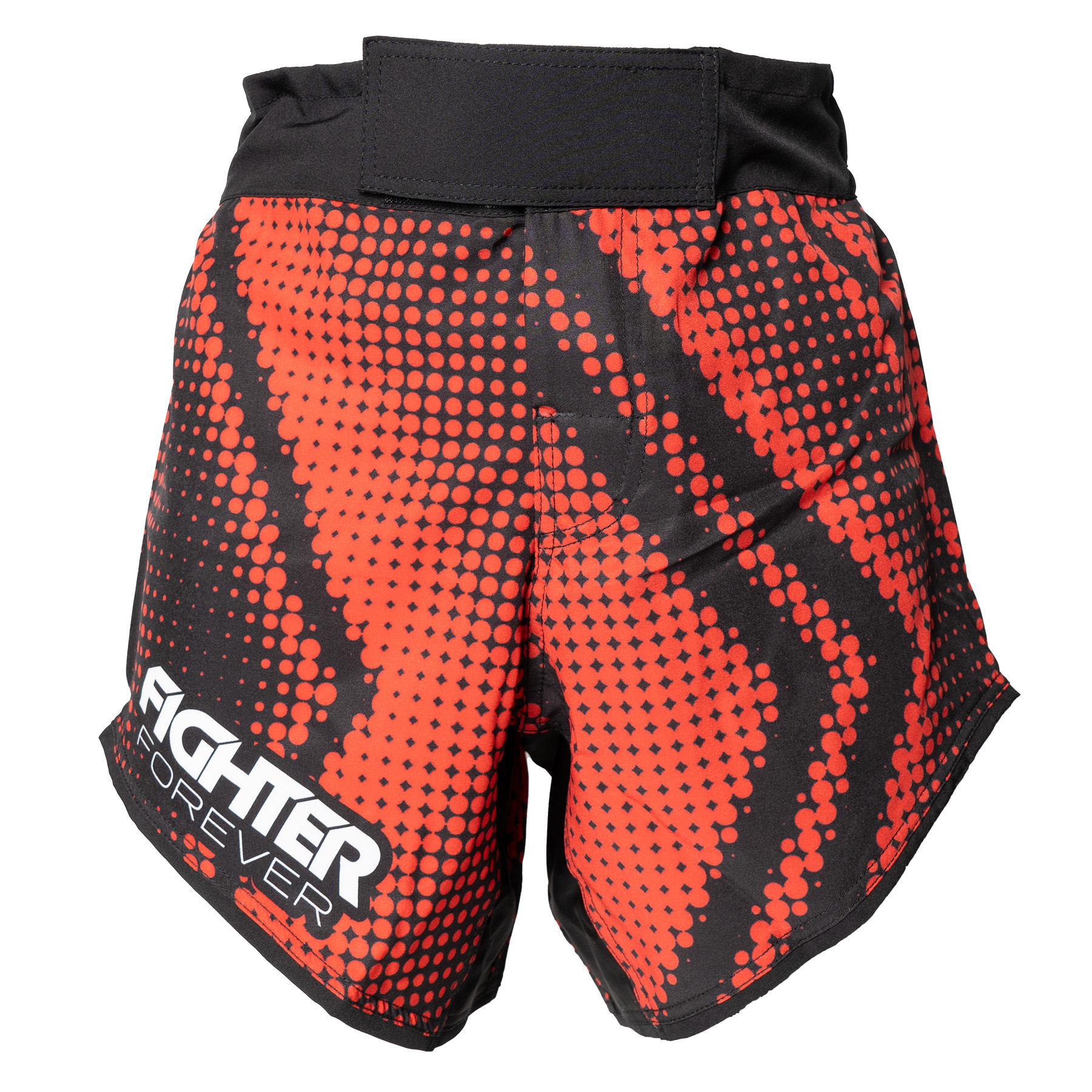 Fighter Forever Snug MMA Shortsit , Punamusta - Total Shop | Suomen kovin verkkokauppa